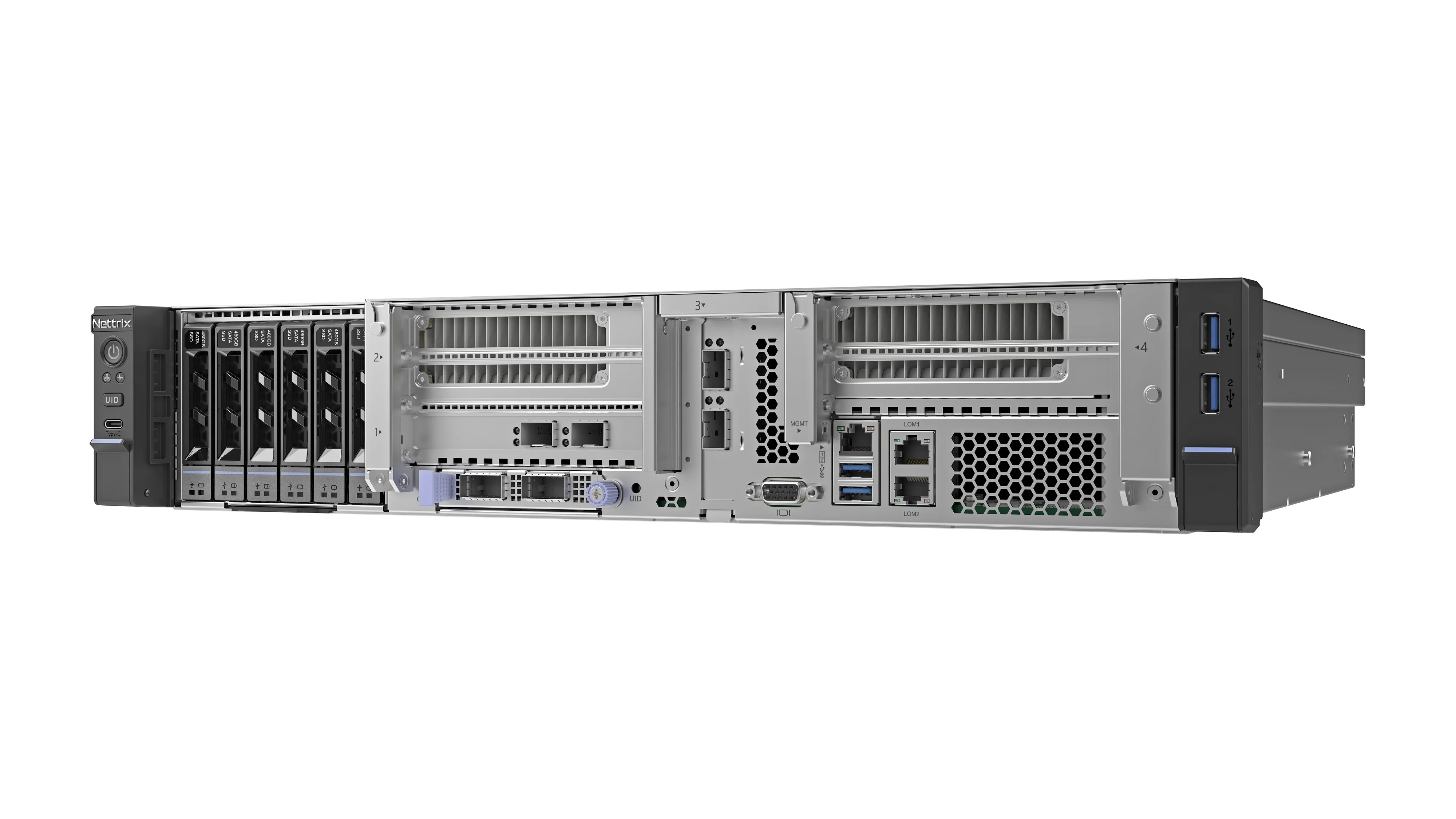 Edge Computing 2u Rack Server 4th/5th Gen Intel Xeon Scalable Processor ...