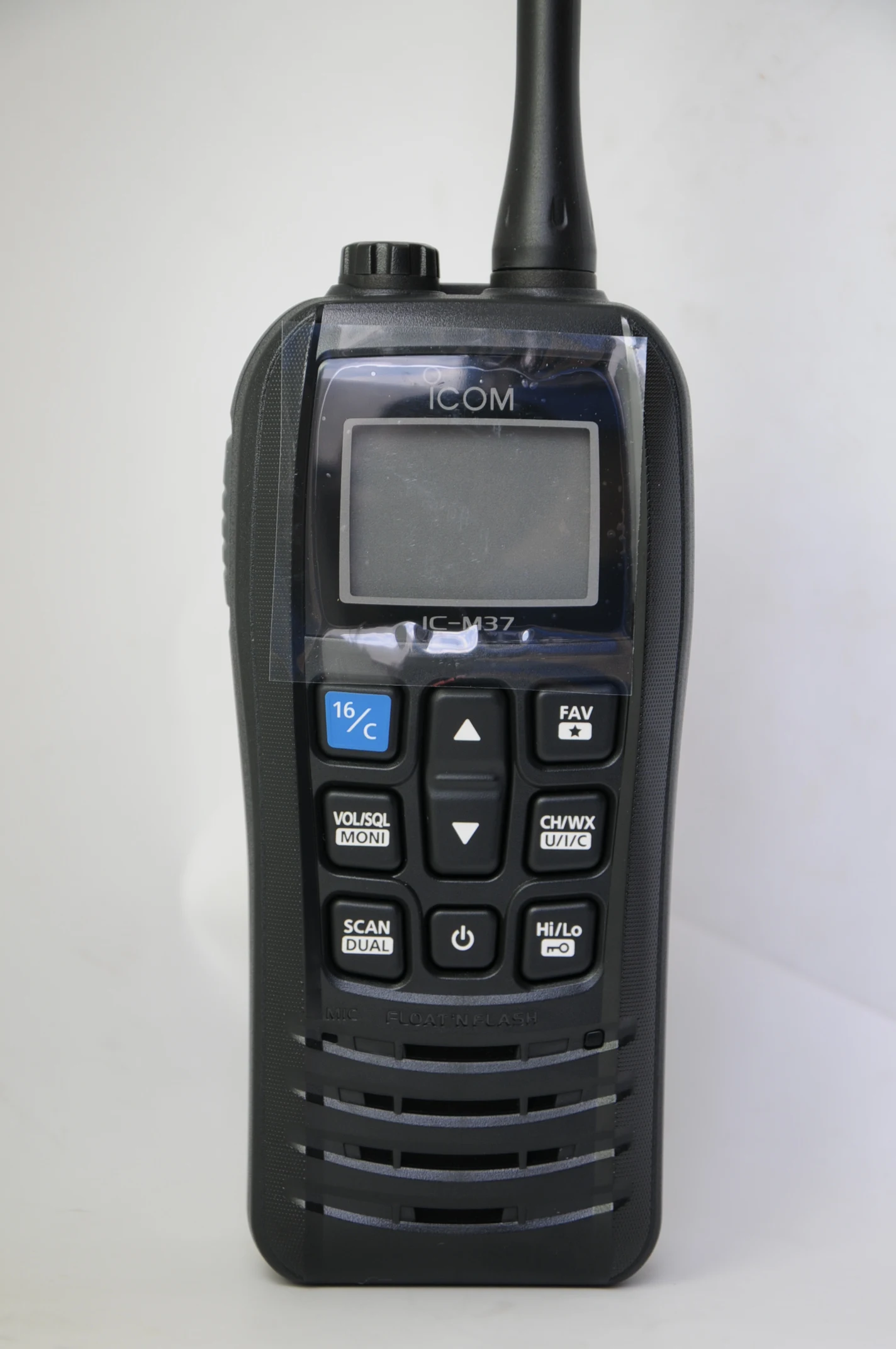 Icom Ic-m37 Vhf Transceiver Marine Boat Two Way Radio Float Ipx7 Sea Vessel Walkie Talkie - Buy ...