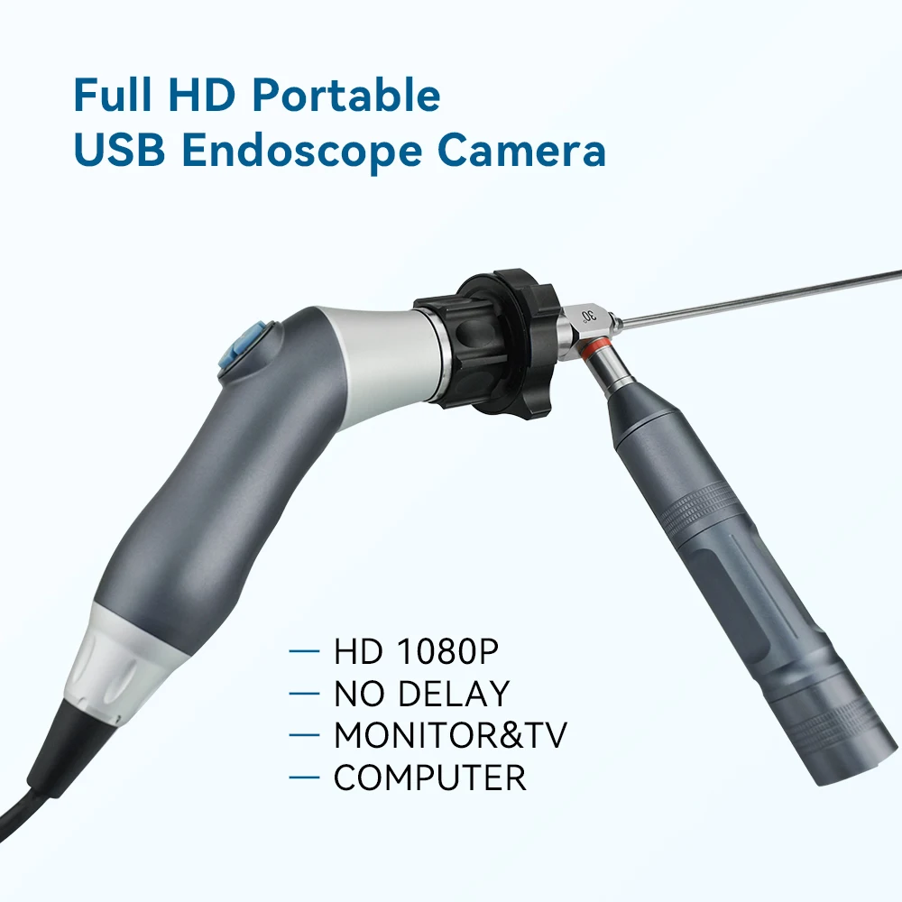 Full HD Portable Veterinary USB Endoscope Camera - Portable USB Scope ...