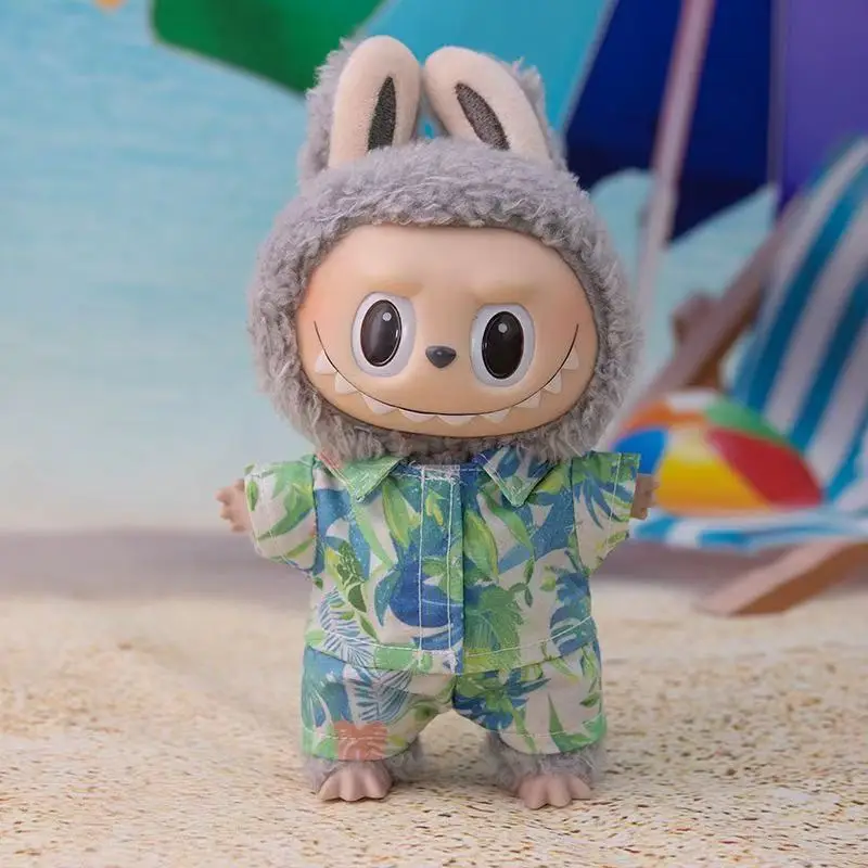 Official Recommendation for Summer New Labubu Clothing, Hawaiian Beach ...