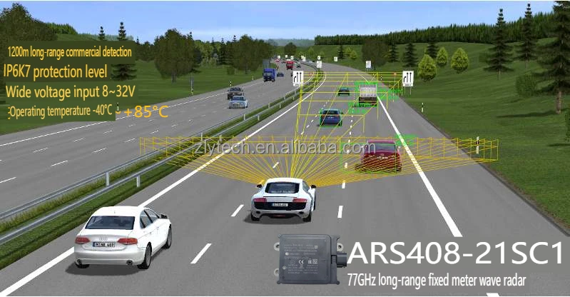 77ghz Multi Target Millimeter Wave Radar - Reliable Detection