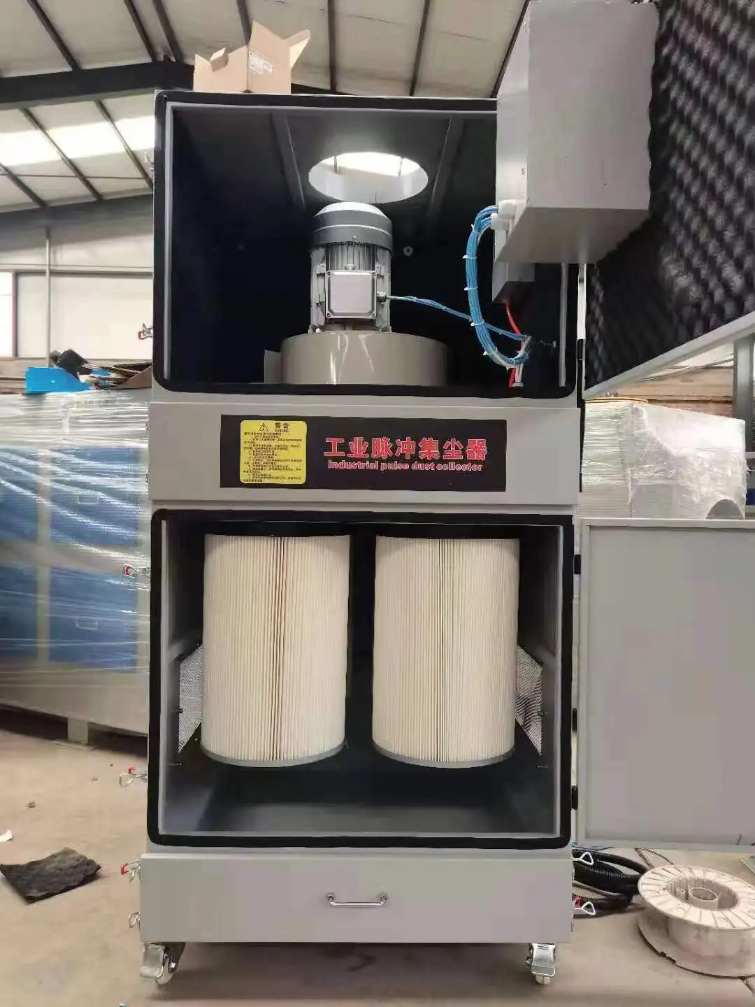 Mobile Bag Filter Dust Collector with Pulse Jet Cleaning System ...