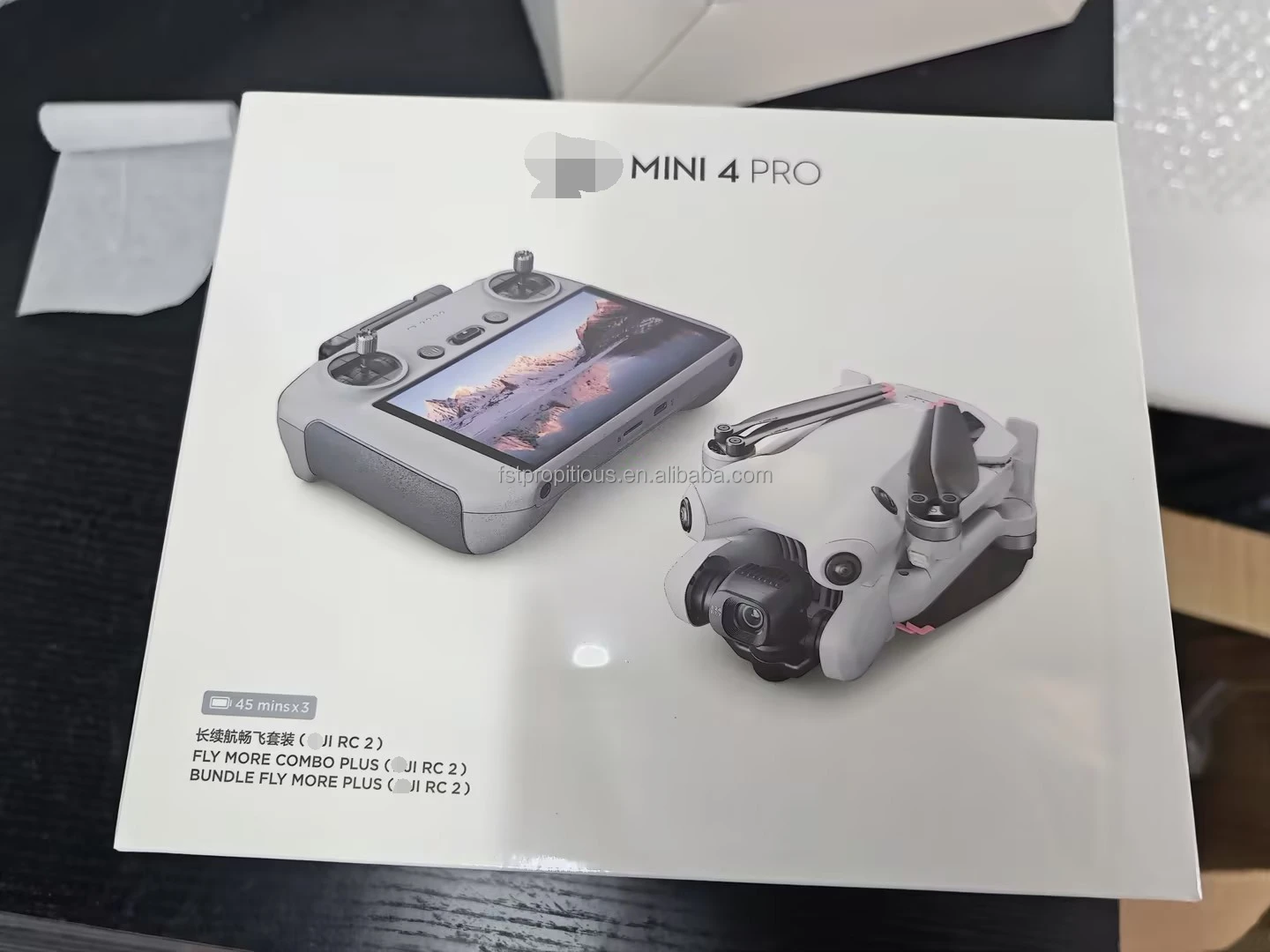 Original For Dji Mini 4 Pro Fly More Combo Dj I Rc 2 Drone With 3pcs ...