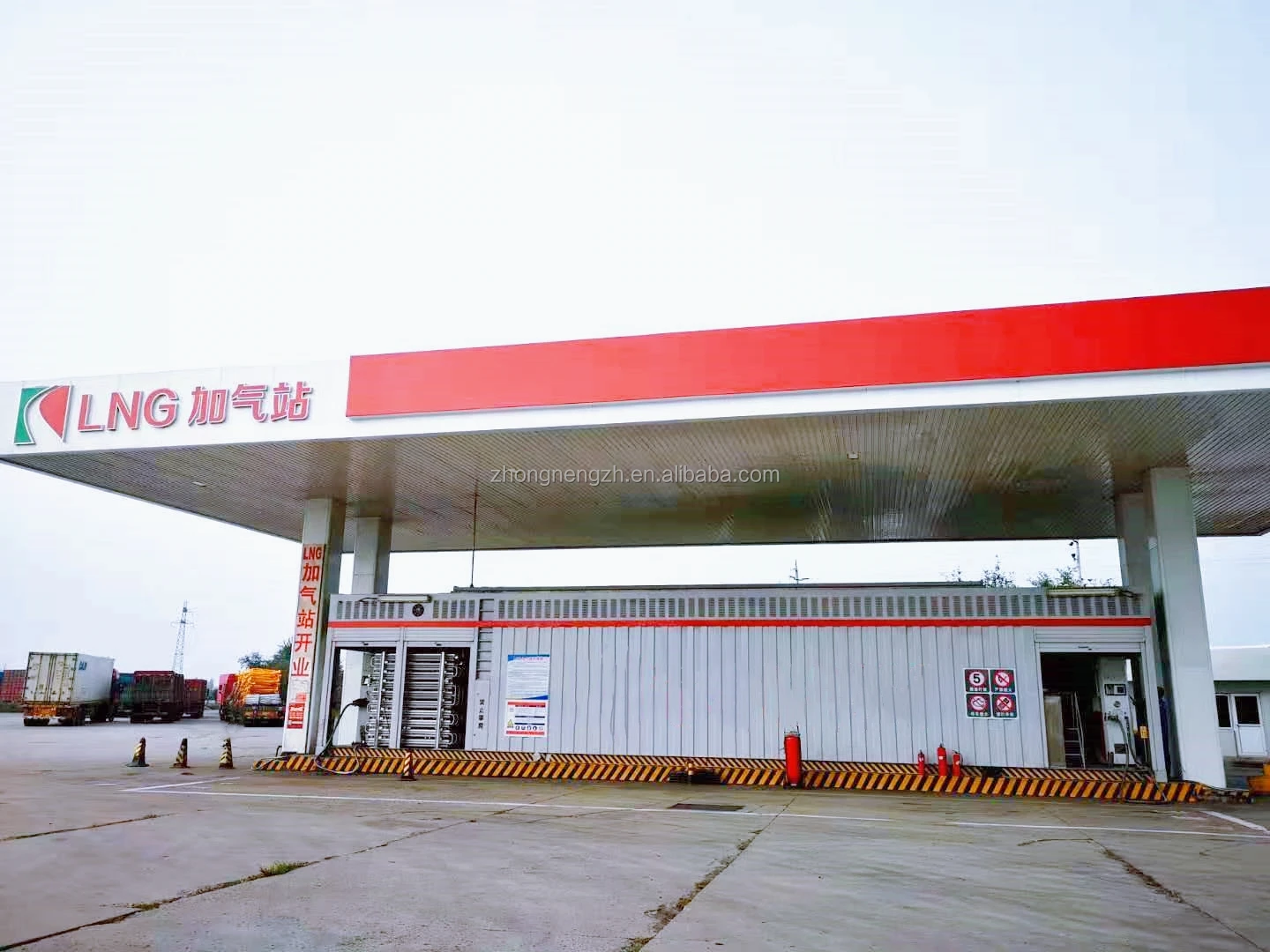 LNG Filling Station in 40 Container for Efficient Fueling