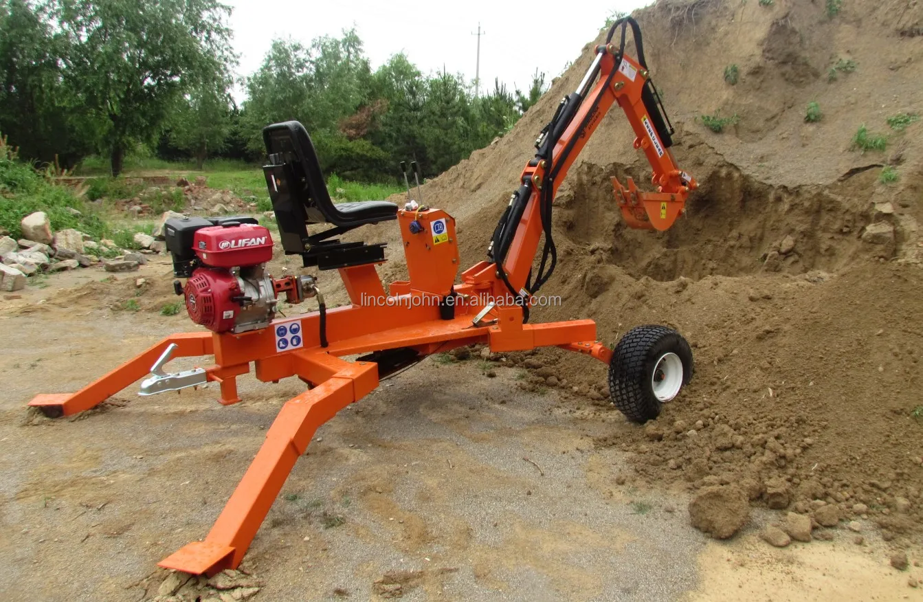 Towable Backhoe 0.5ton - Durable, Low Price, High Performance