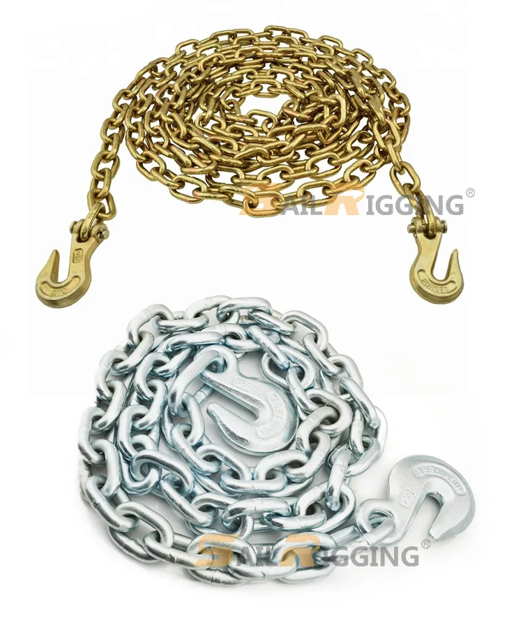 Heavy Duty Grade70 Iron Steel Welding Chain - Yellow Galvanized