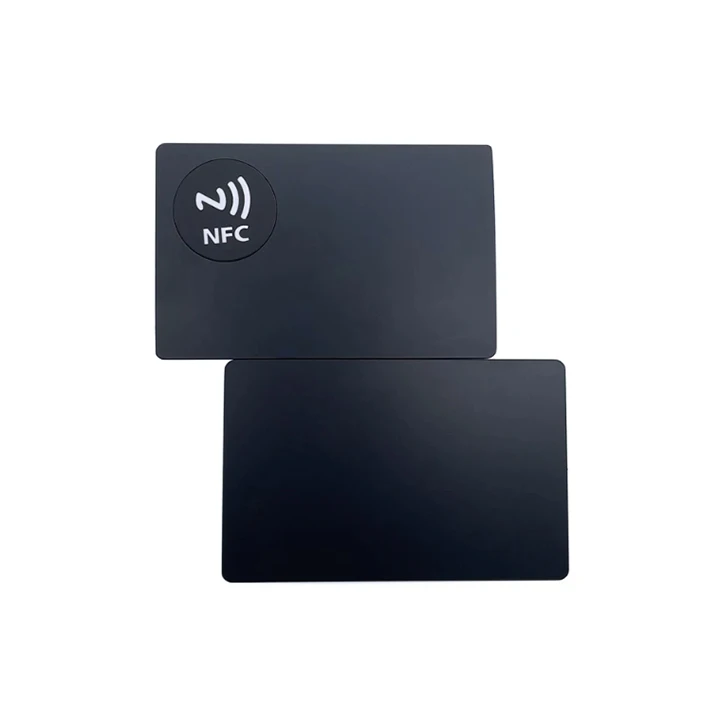 Metal NFC Business Cardss ISO 14443 a RFID Metal NFC Blank Luxury Gold Smart Metal NFC Cards ...
