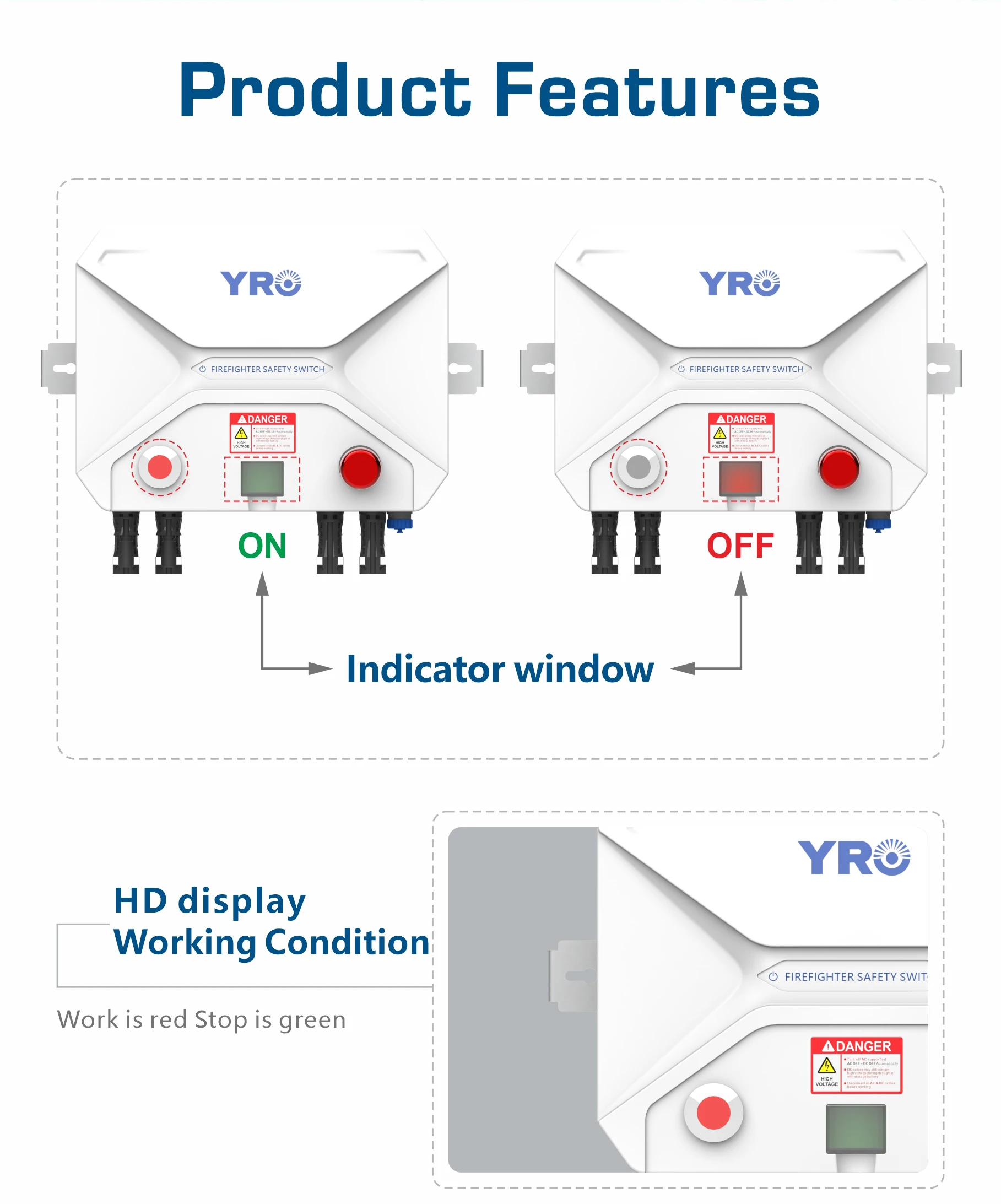 YRO YRSD Rapid Shutdown Device for Solar Safety & Efficiency