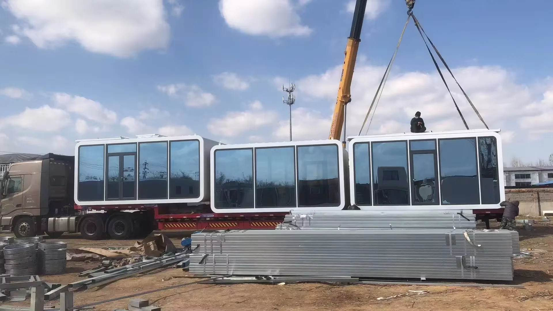 Customized Modern Outdoor Activity House Modular Design Prefabricated ...