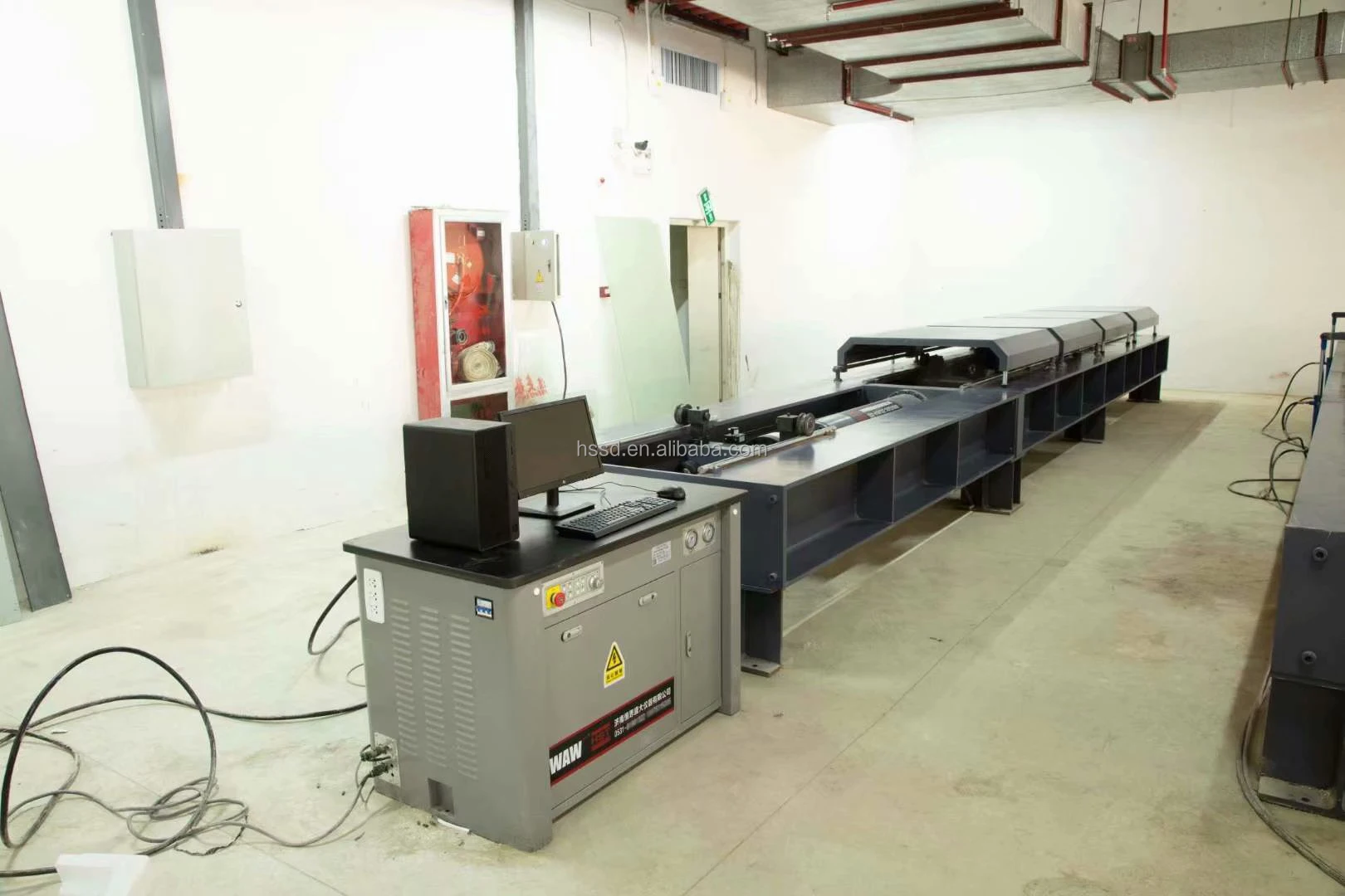 Astm Wire Rope + Chain Webbing Sling Horizontal Tensile Testing Machine ...