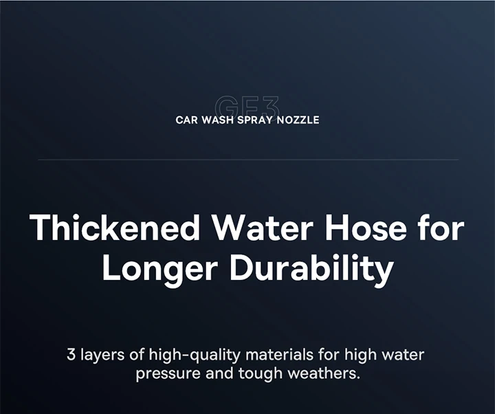 Gf3 Car Wash Water Gun With Water Injection 7.5m Telescopic Hose - Buy ...