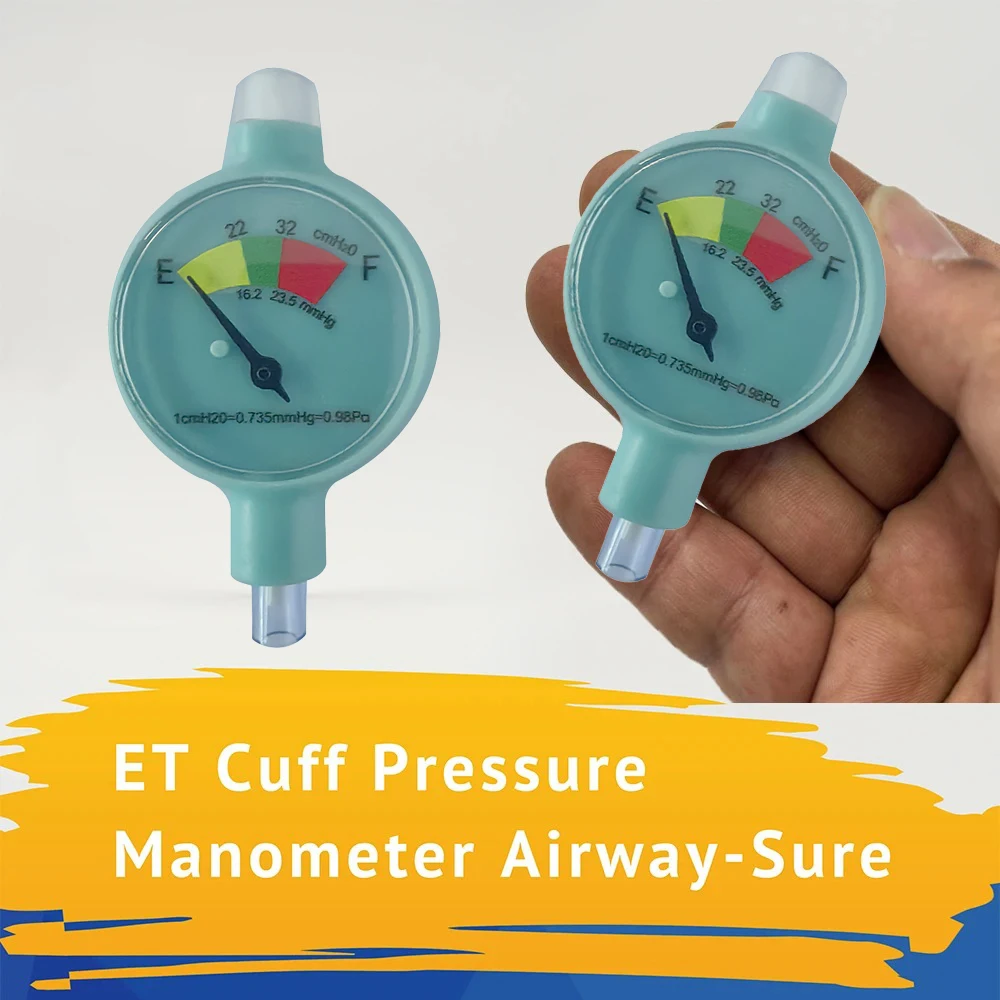 Endotracheal Intubation Balloon Pressure Gauge Saturation Detection ...