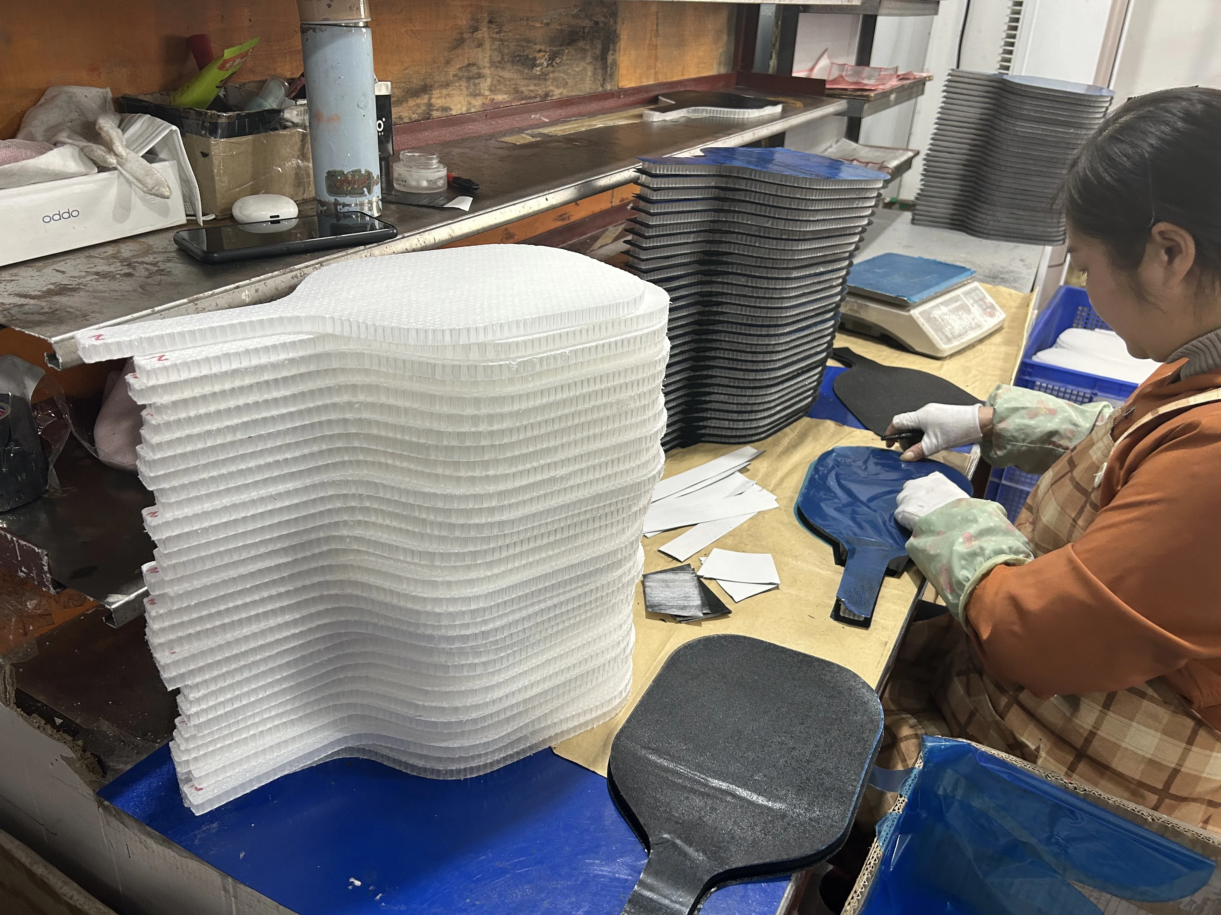 AMASPORT USAPA Approved Custom Thermoformed Toray T700 Pickleball Paddle