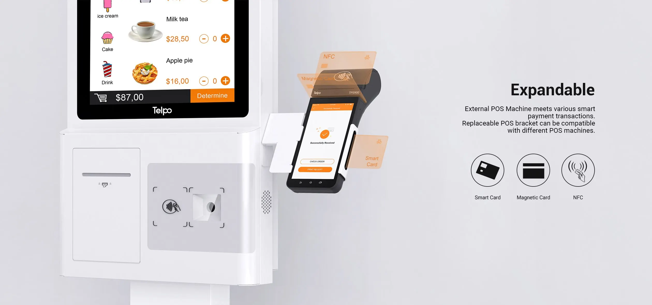 Touch Screen Kiosk Android Payment Kiosk Machine Touch Screen Self ...