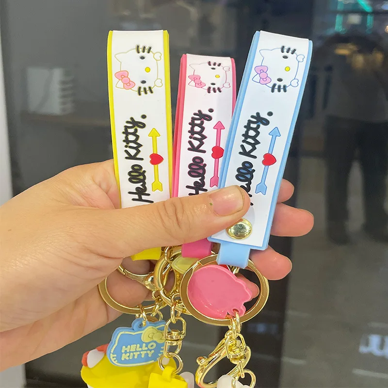Creative Small Gift Kt Cat Keychain Cute Bag Pendant Doll Keychain Gift ...