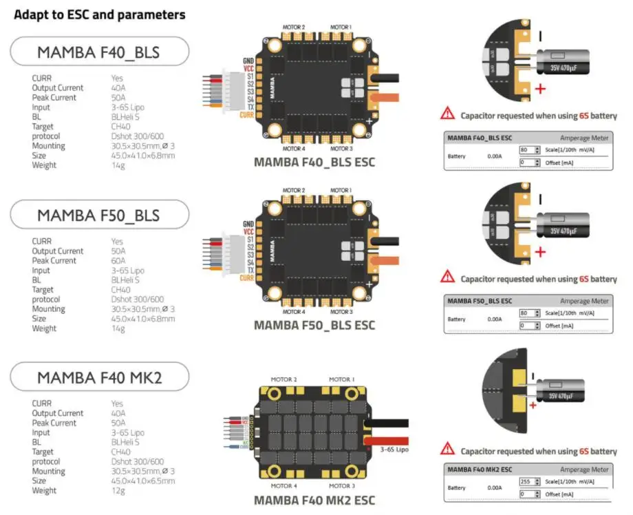 News Diatone Mamba F405 Mk2 Betaflight Flight Controller With F40 40a ...