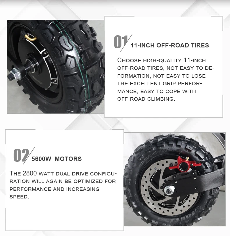 Eu Warehouse 85km/h 38ah Electric Scooter 5600w 6000w Dualtron Electr ...