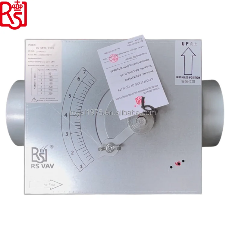 Royal Service CAV Empt Terminal Unit HVAC Parts Constant AirFlow ...