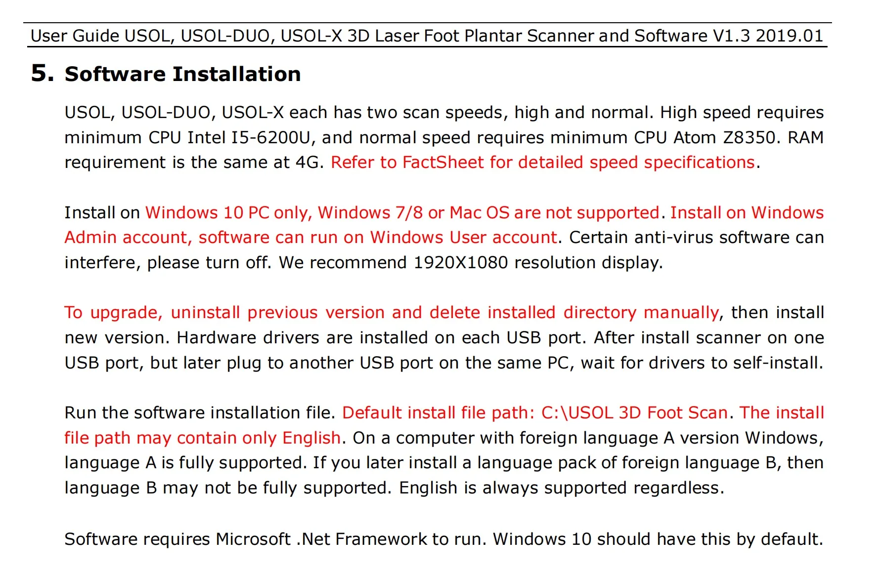 Feet Scan Instrument - Intelligent 3D Foot Scanner for Insole Customization