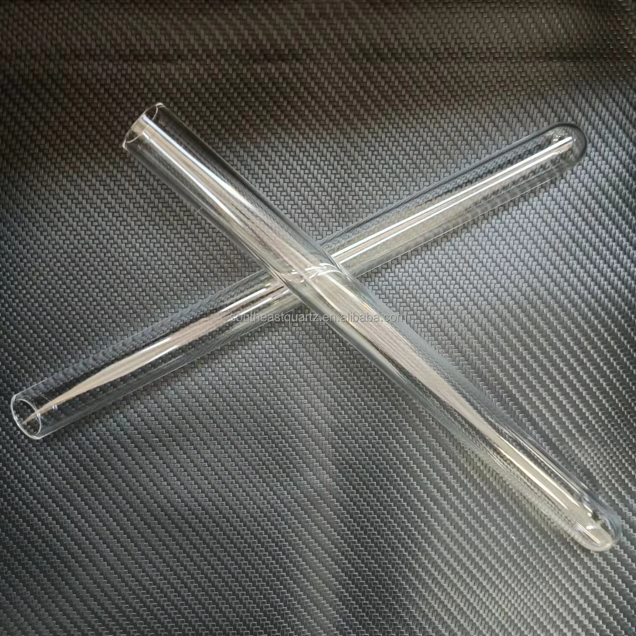 Quartz Glass Test Tubes Used In Lab,Quartz Sleeve With Round Bottom ...