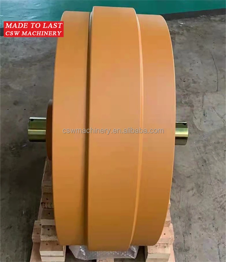Excavator Undercarriage Spare Parts Component Wheel Idler Track Idler ...