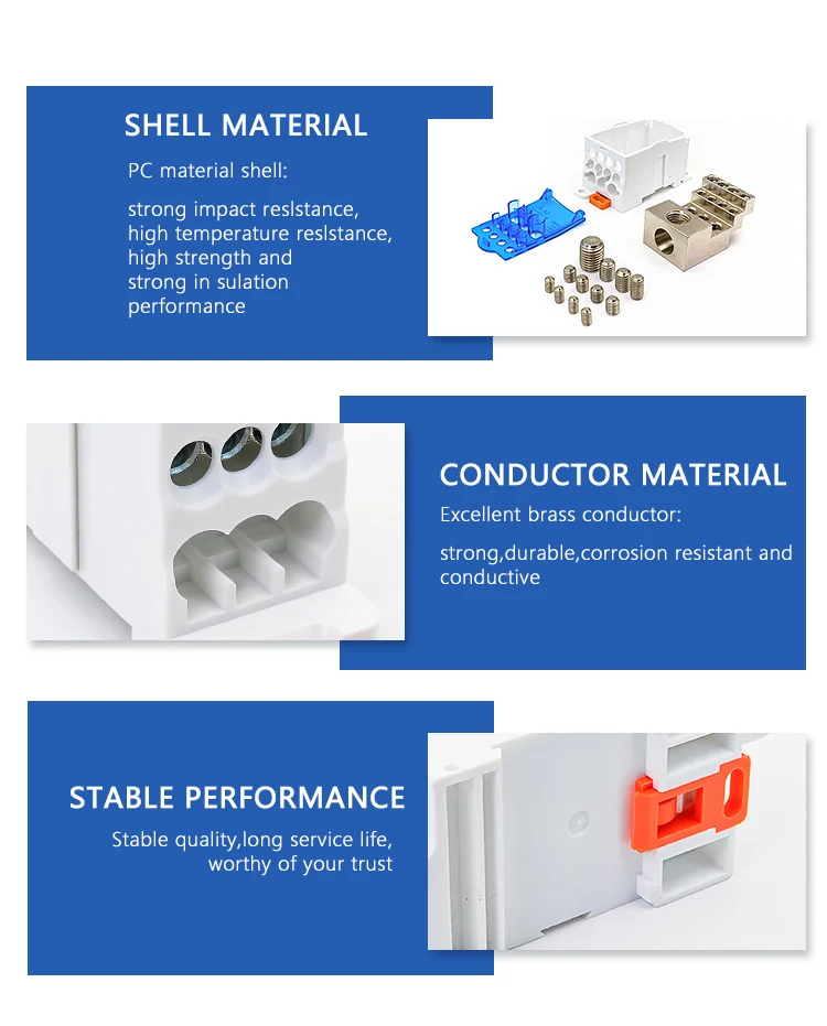UKK 80A Electrical Universal Unipolar Single Phase Junction Box