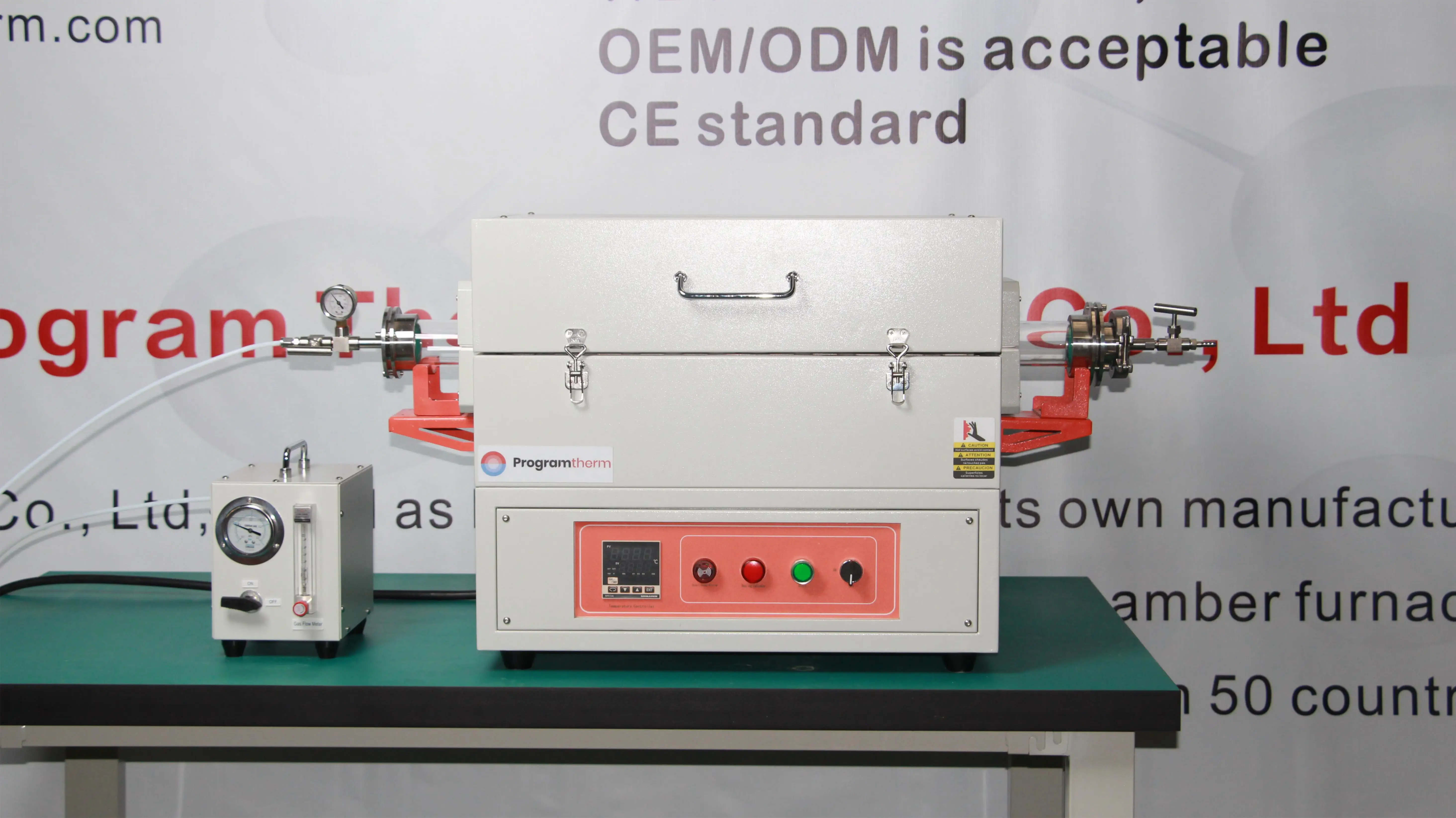 Laboratory Tubular Furnace 1200 Electric Tube Furnace Ceramic Fiber ...