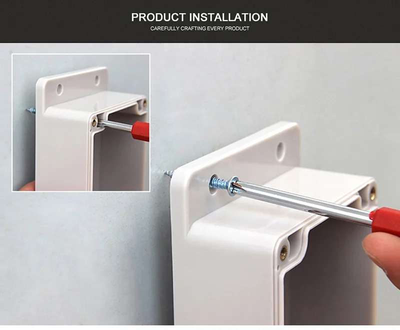 SAIPWELL SP-F20-2R Wall Mounted IP67 Waterproof Junction Box