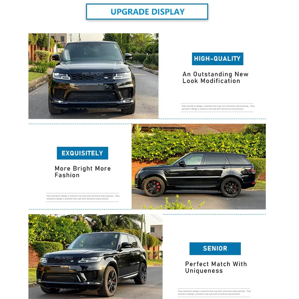 Shop Our Factory Sales of Car Body Parts for Range Rover Sport