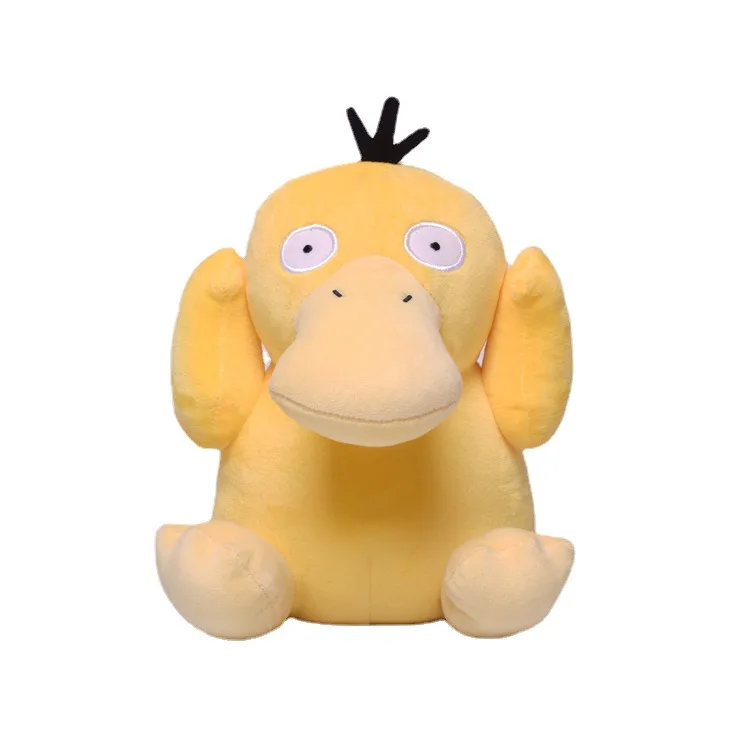 Cartoon Heterochromia Psyduck Mew Plush Doll Toy Mewtwo Yellow Mew ...