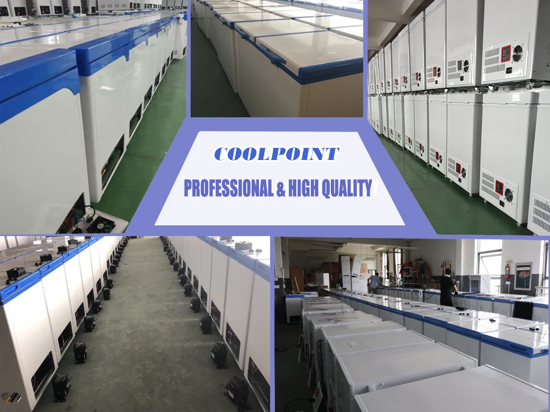 Coolpoint 12 Volt/24 Volt Freezer Chest Solar Power Dc Power Freezer ...