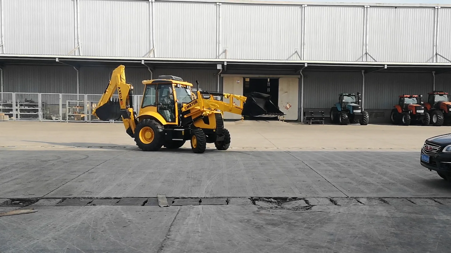 4wd Chinese Backhoe Loader Wz30-25 With Powerful Weichai Engine ...