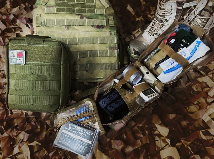 IFAK Tactical Medical Trauma Rescue First Aid Kit IFAK Pouch Emergency ...