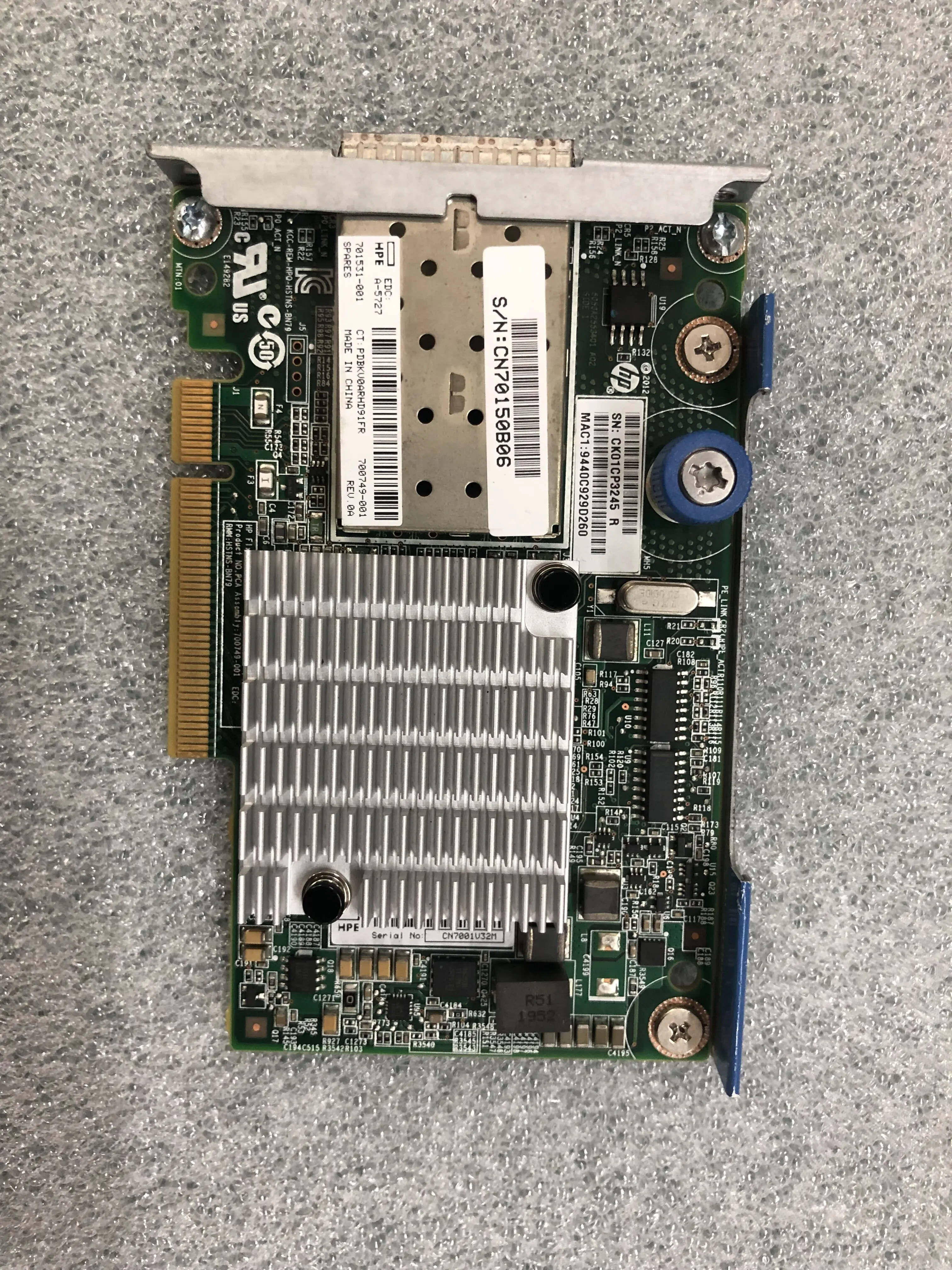 HPE Flexfabric 10gb 2-Port FLR-SFP+ Adapter - 57810S