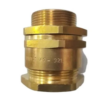 M100*2 Oversized A2 Unarmored Single Compression Cable Gland C/w Lock ...