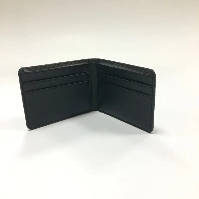 Custom Men Leather Slim Fold Mini Mag Safe Wallet - Buy Wallet Leather ...