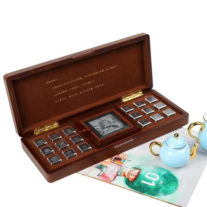 Wooden Coin Display Box Wooden Silver Coin Box Wood Coin Collection Box ...
