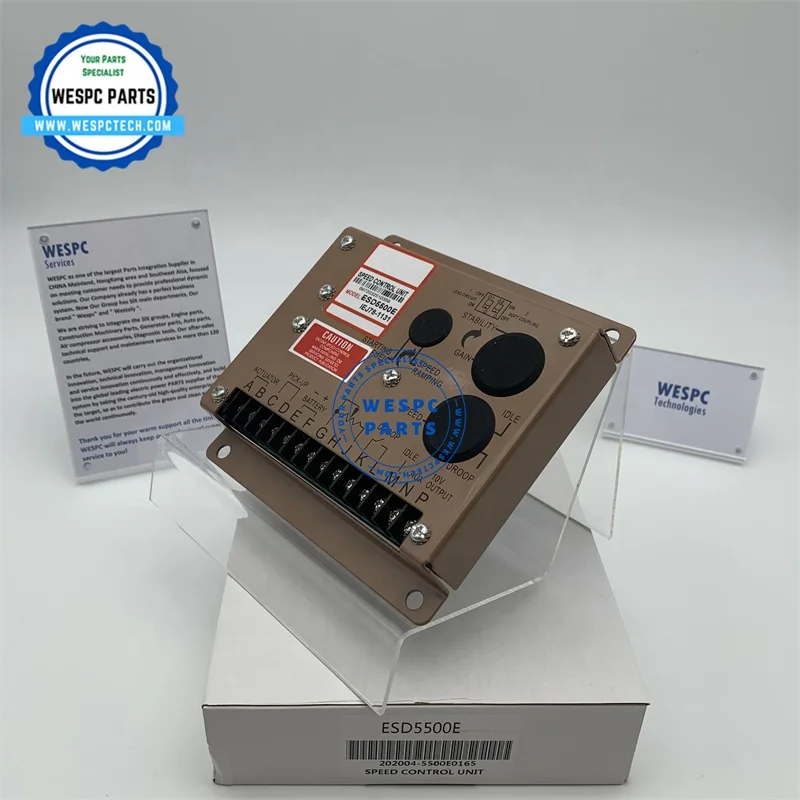 Esd5500e Generator Speed Governor Unit Speed Control Electronic ...