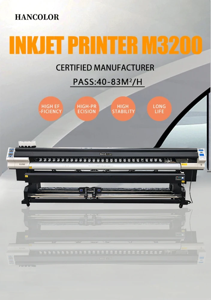 Banner And Sticker Printer Cmyk 2024 Eco Solvent Printer For I3200 2 ...