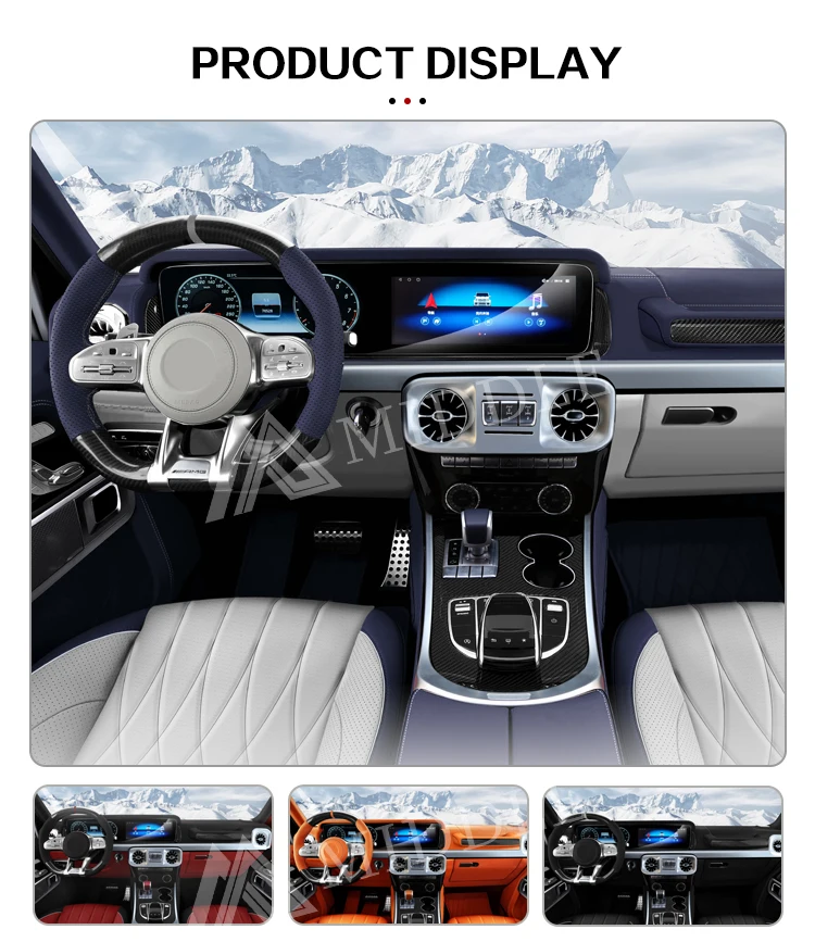 G Class Interior Upgrade Kit - Digital Cluster & Luxury