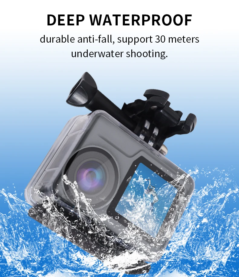 Go Pro Body Waterproof 30 M Wifi 4k 60fps Sports 1080p 7g+ir Lens 360 ...