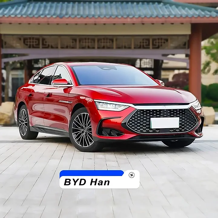 2022 High Quality Byd Han Ev Long Range 610km 4 Wheels Drive New Energy ...
