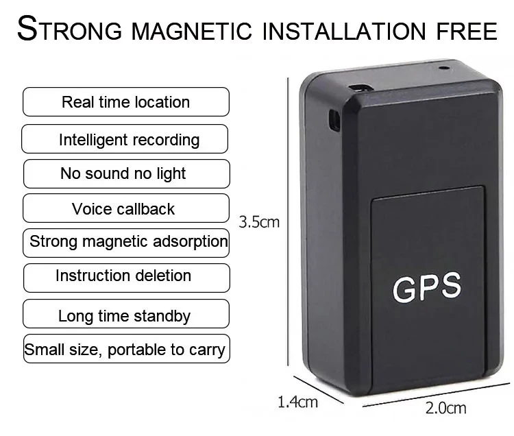 Customized Car Gps Tracker Anti Lost Recording Tracking Device Locator ...