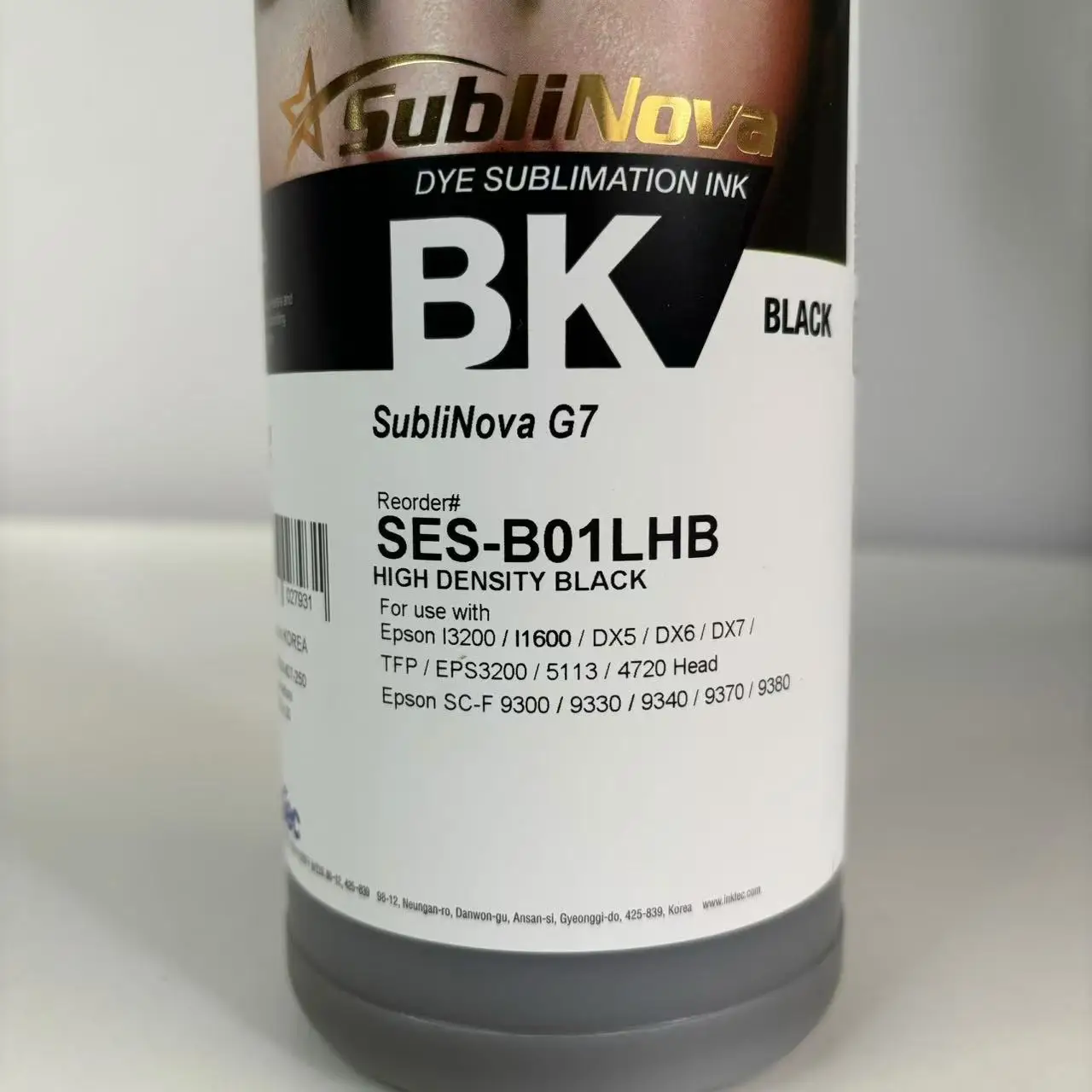 Korean Original Ink Inktec Sublinova SES Sublimation Ink for ...