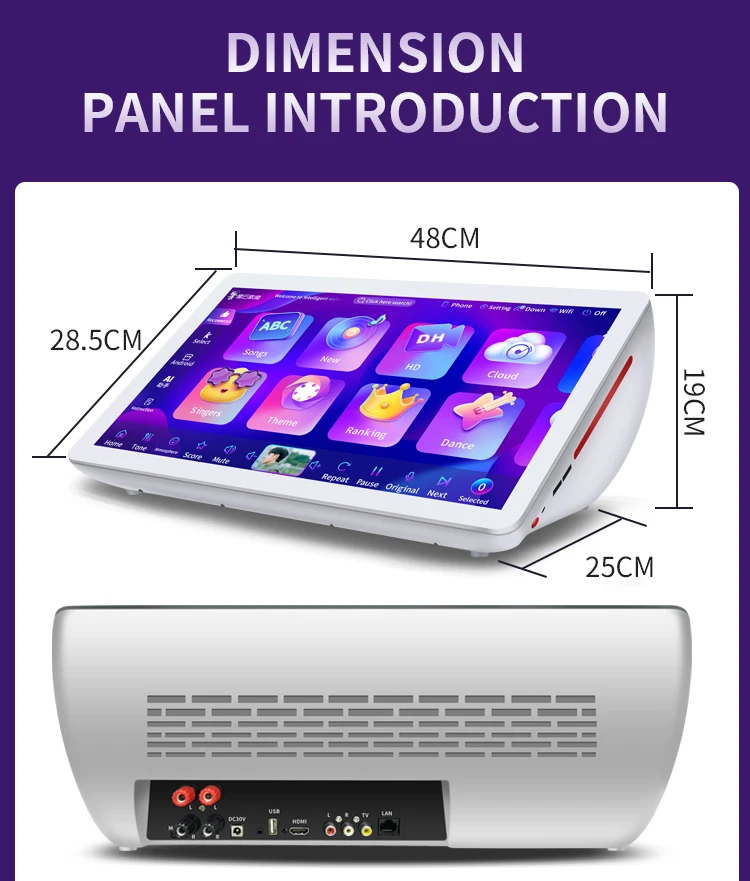 Best Quality 1000W Professional Karaoke Speaker for Juke Box with Vocal ...