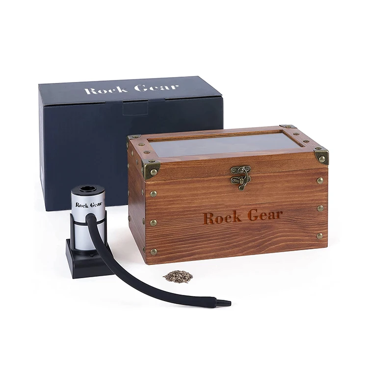 Latest Portable Smoking Wood Box Craft Kit With Cold Smoking Gun - Buy ...