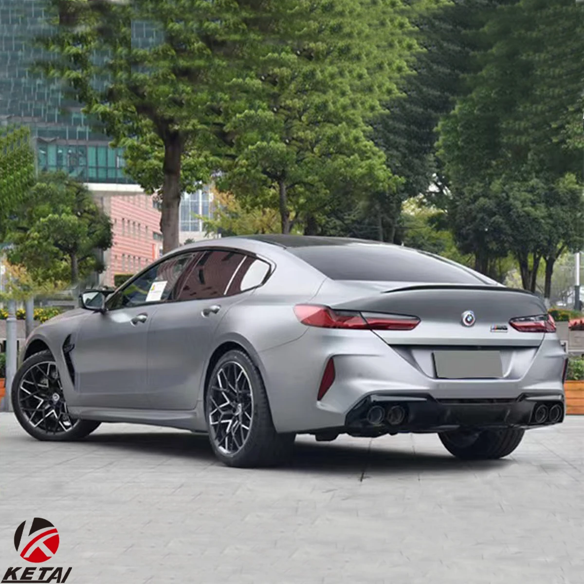 Car Front Bumper Lip Part Bodykit for BMW 8 Series G16