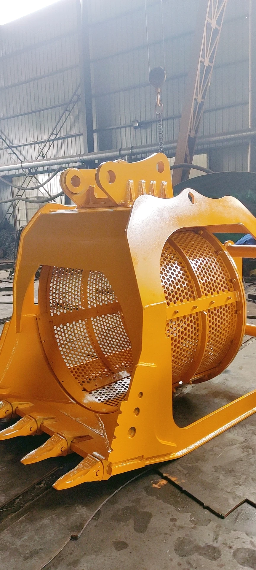 Cat320d Excavator Rotary Screen Bucket Factory In China - Buy Excavator ...