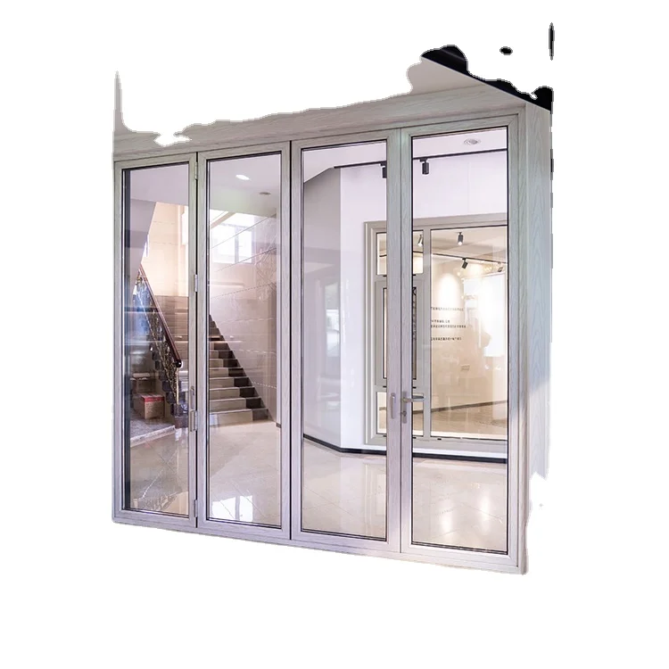 Sliding Glass Aluminium Hanging Bi Fold Patio Doors Systems Doo ...