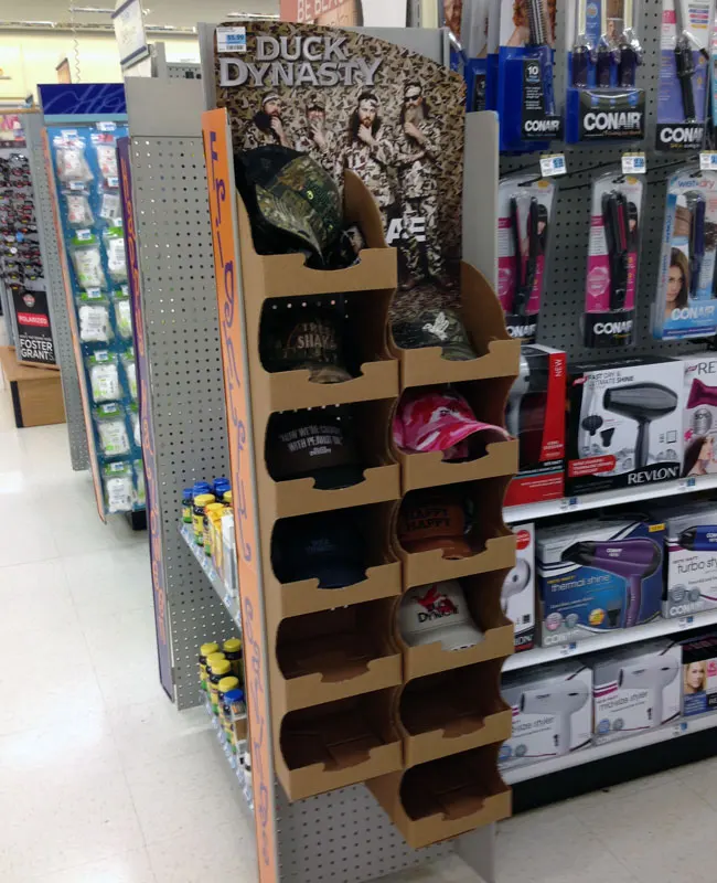 Custom Heavy Duty Baseball Hat Holder - Eye-Catching Display